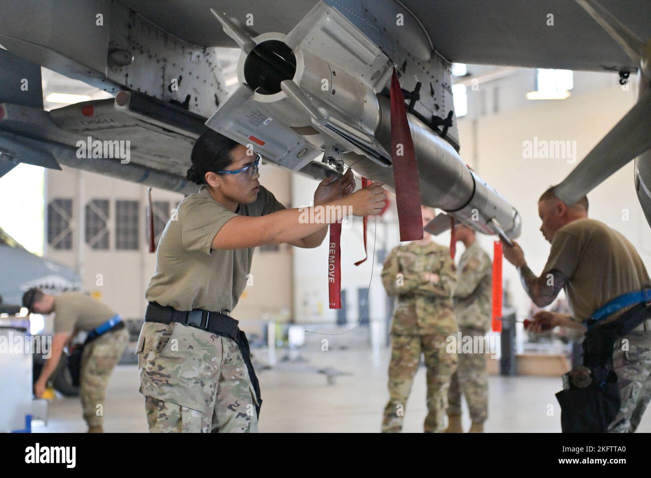 U.S. Air Force Senior Airman Chelsea Casto, 74th Fighter Generation ...