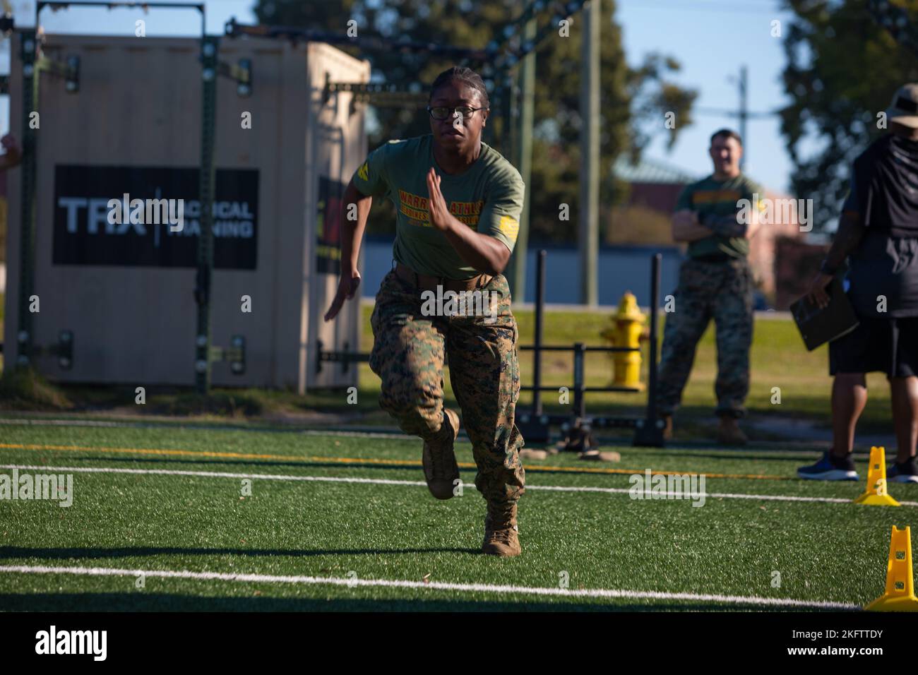 U.S. Marine Corps Cpl. Rebecca Sloboh, an infantry Marine with 6th ...