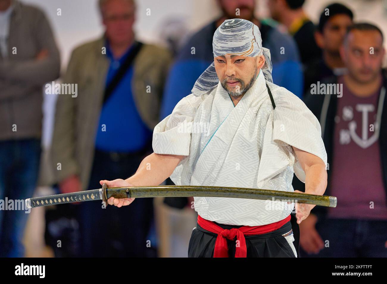Japanese sword expo hi-res stock photography and images - Alamy