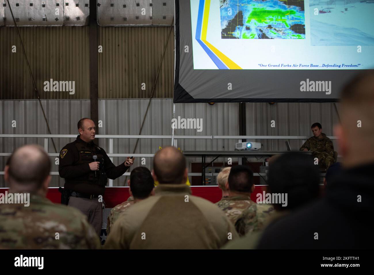 North Dakota State Highway Patrol SGT Matthew Johnson speaks about ...