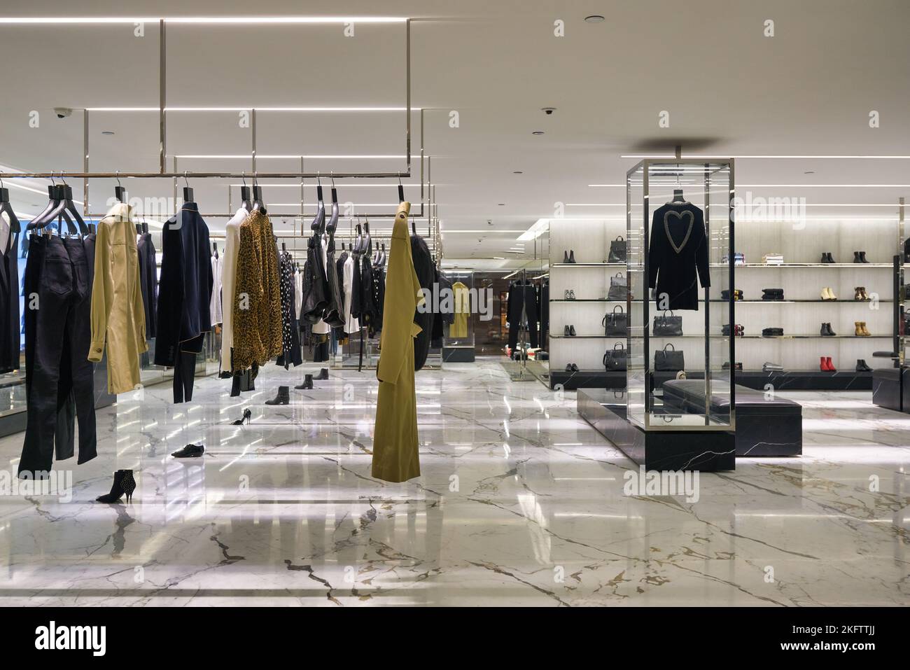 Yves saint laurent store interior hi-res stock photography and images ...