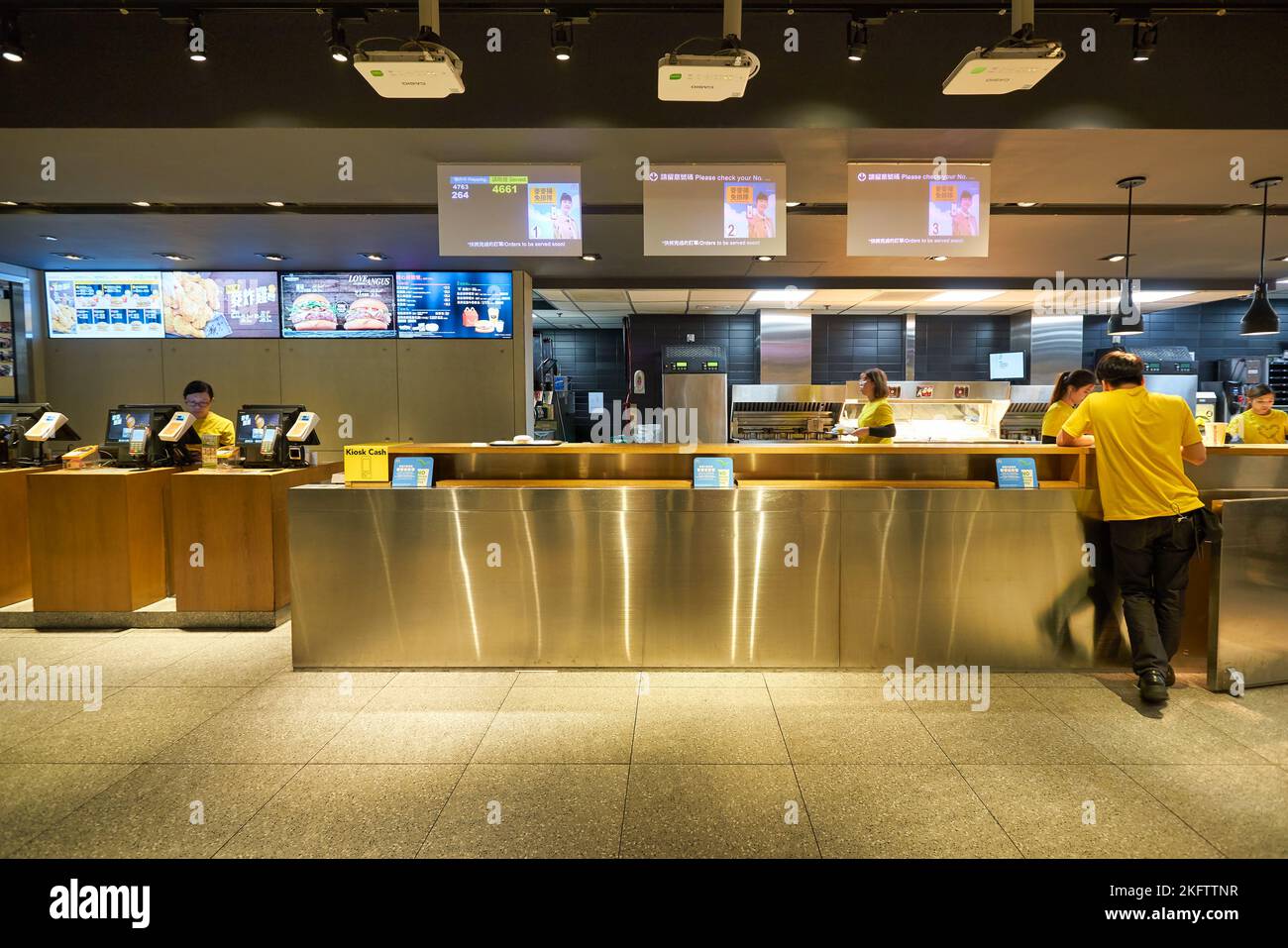 Counter area mcdonalds hi-res stock photography and images - Alamy