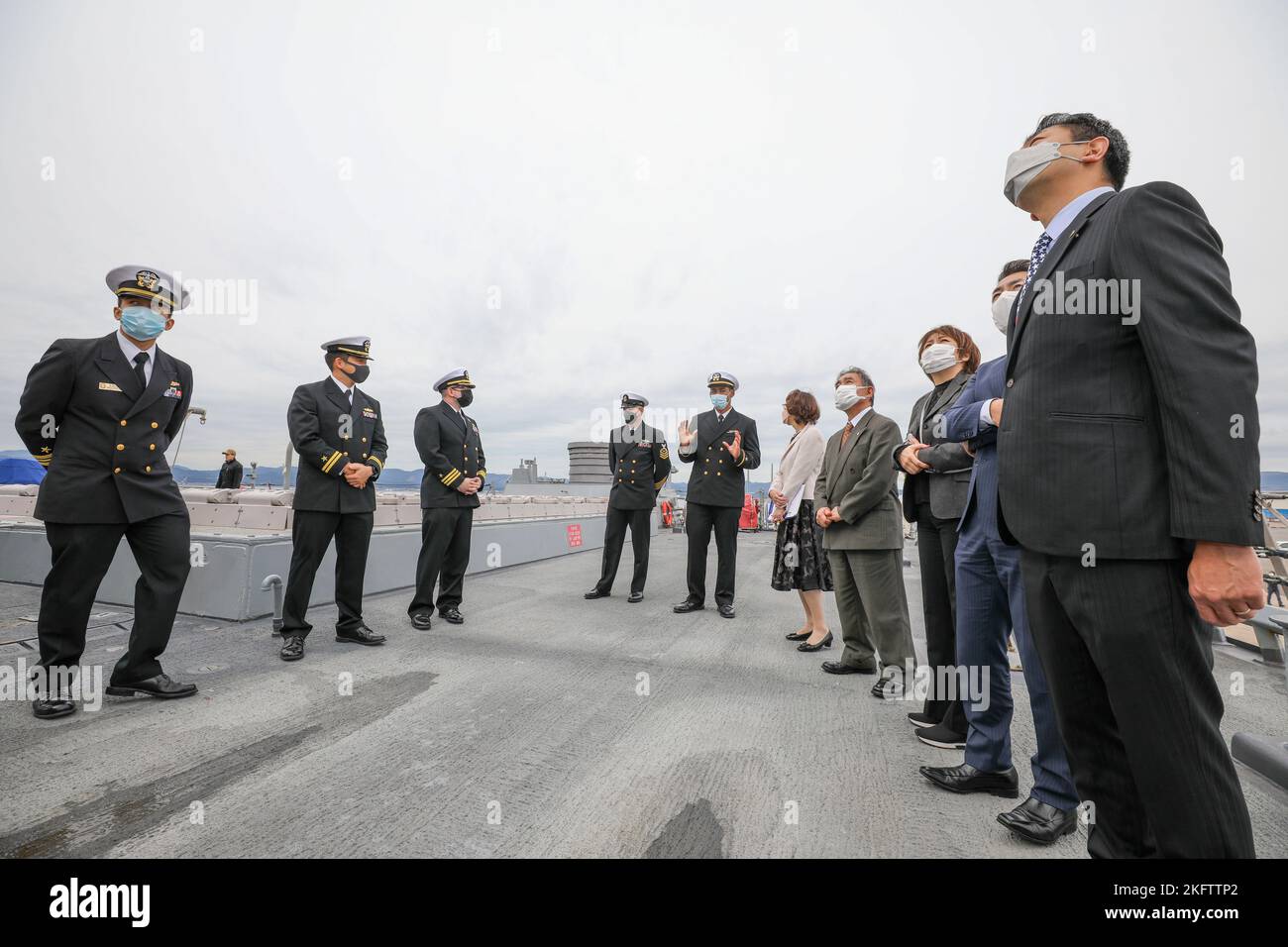 HAKODATE, Japan (Oct. 7, 2022) Members of the Hakodate America-Japan ...