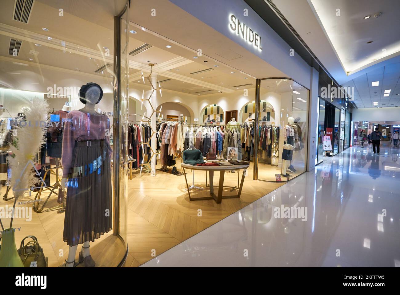HONG KONG, CHINA - CIRCA DECEMBER, 2019: Snidel store in Hong Kong Stock Photo - Alamy