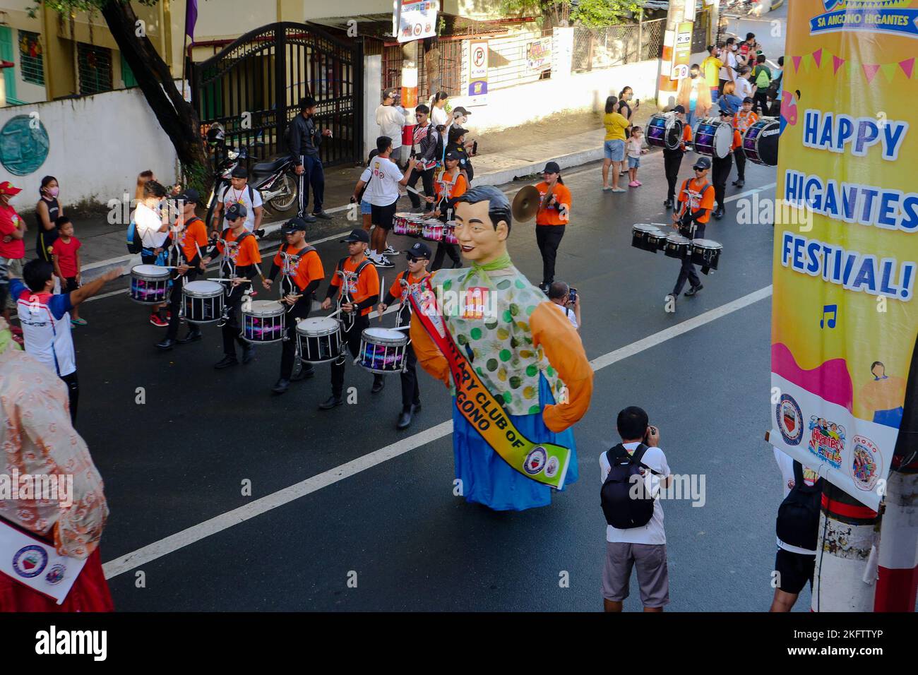 Angono, Rizal, Philippines. 20th Nov, 2022. The parade of the giant ...