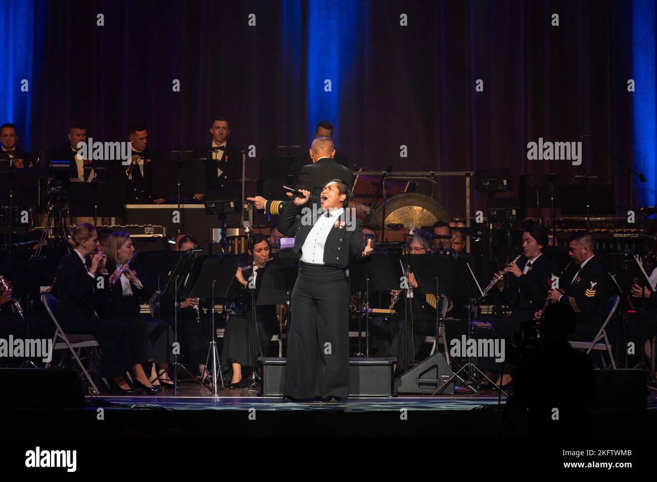 221007-N-DD694-1320 WASHINGTON (Oct. 7, 2022) Musician 1st Class Danlie ...