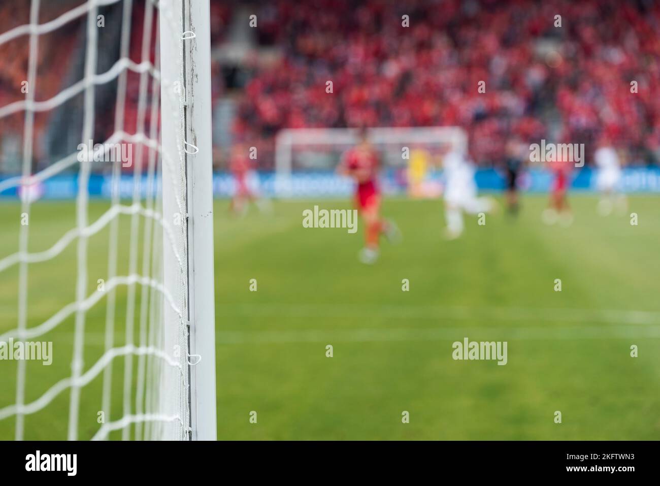 Soccer team goal professional field hi-res stock photography and images ...