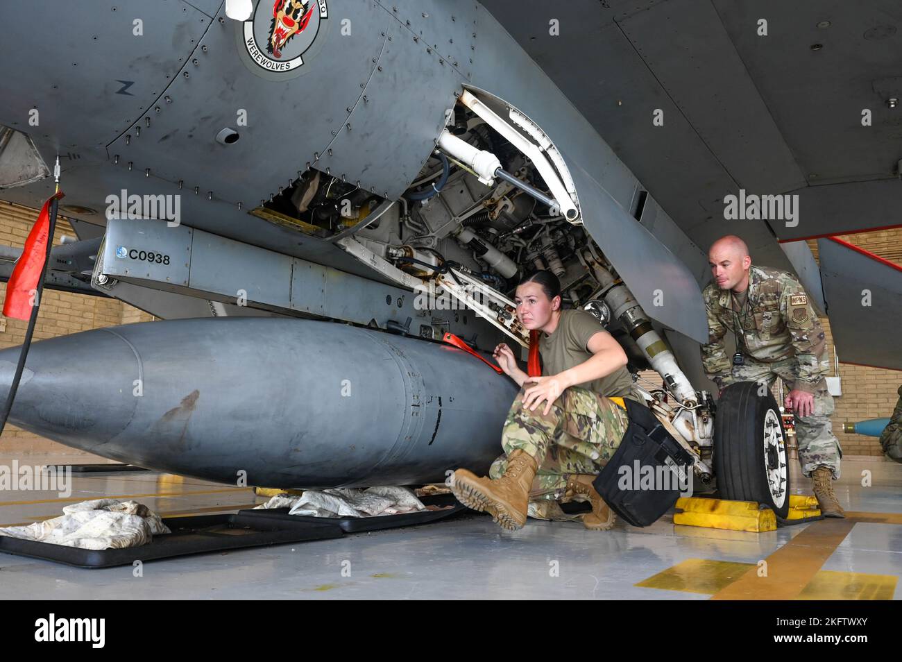 U.S. Air Force Staff Sgt. Janey Sawmiller, 309th Aircraft Maintenance ...