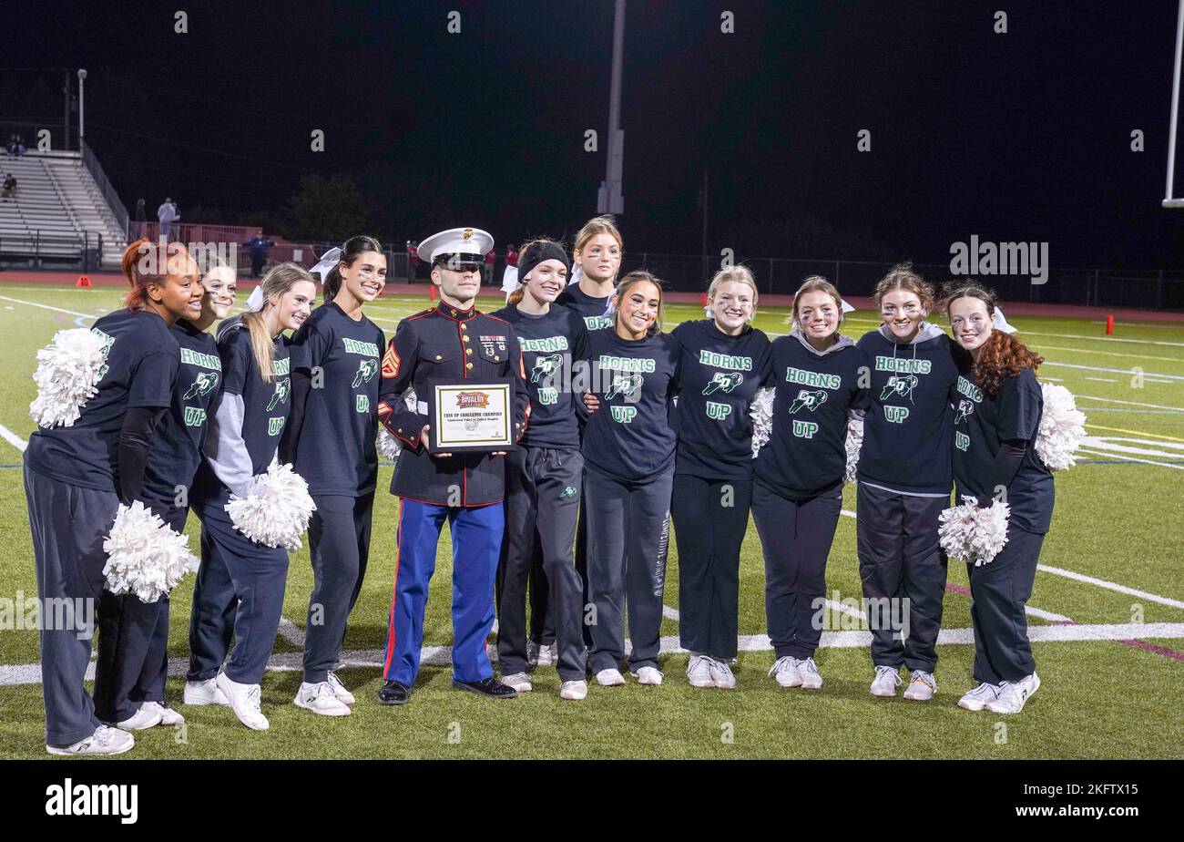 U.S. Marine Corps Staff Sgt. Jesse Padilla a recruiter with Recruiting ...