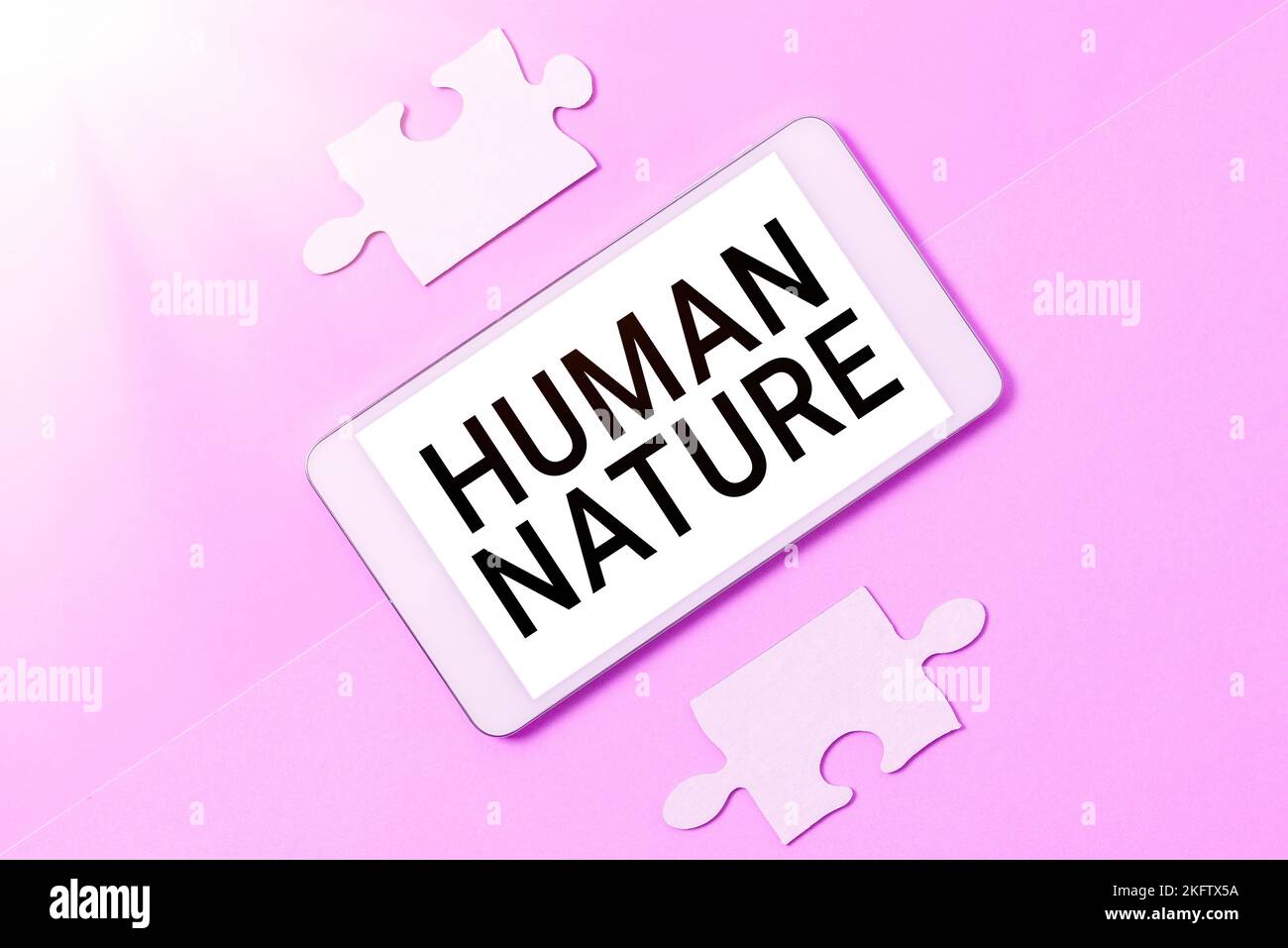 Conceptual display Human Nature. Business approach psychological ...