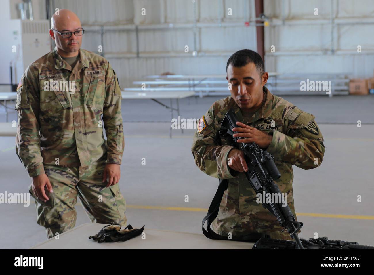 U.S. Army Staff Sgt. Steven Bastardo, a motor transport sergeant with ...