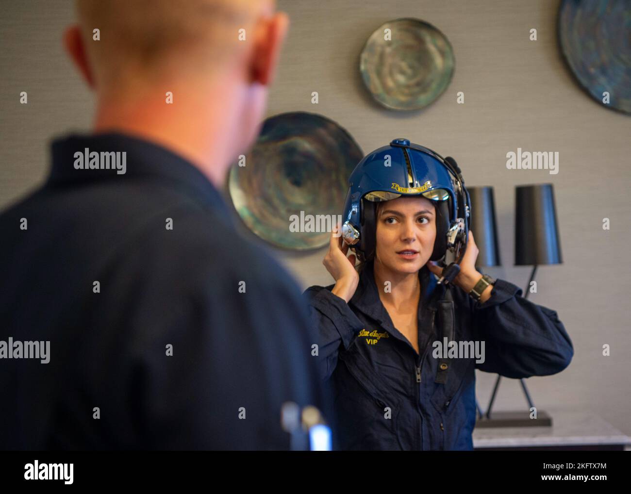 OAKLAND, California (Oct. 07, 2022) Monica Barbaro, Top Gun: Maverick ...