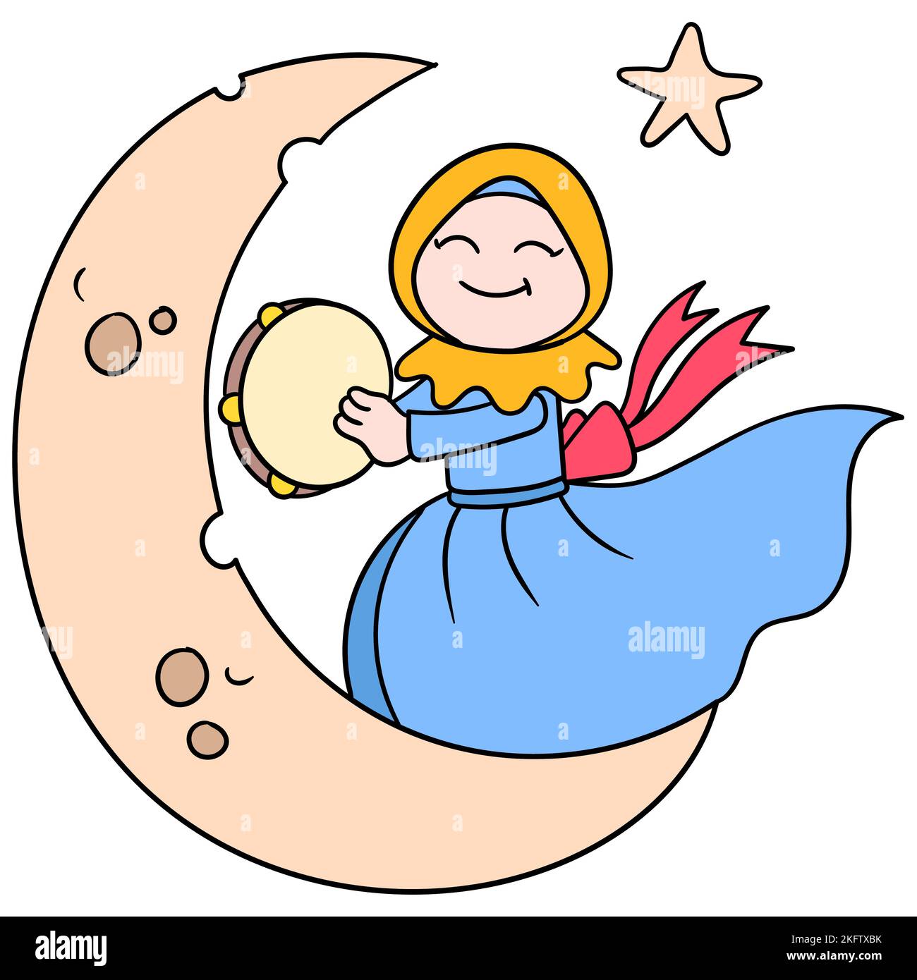 Cartoon woman dancing hi-res stock photography and images - Alamy