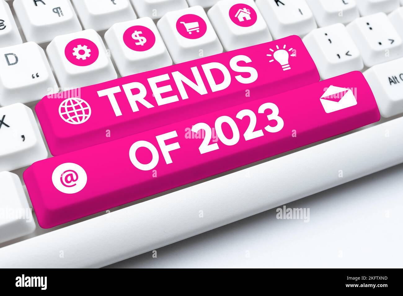 Conceptual display Trends Of 2023. Conceptual photo things that is ...