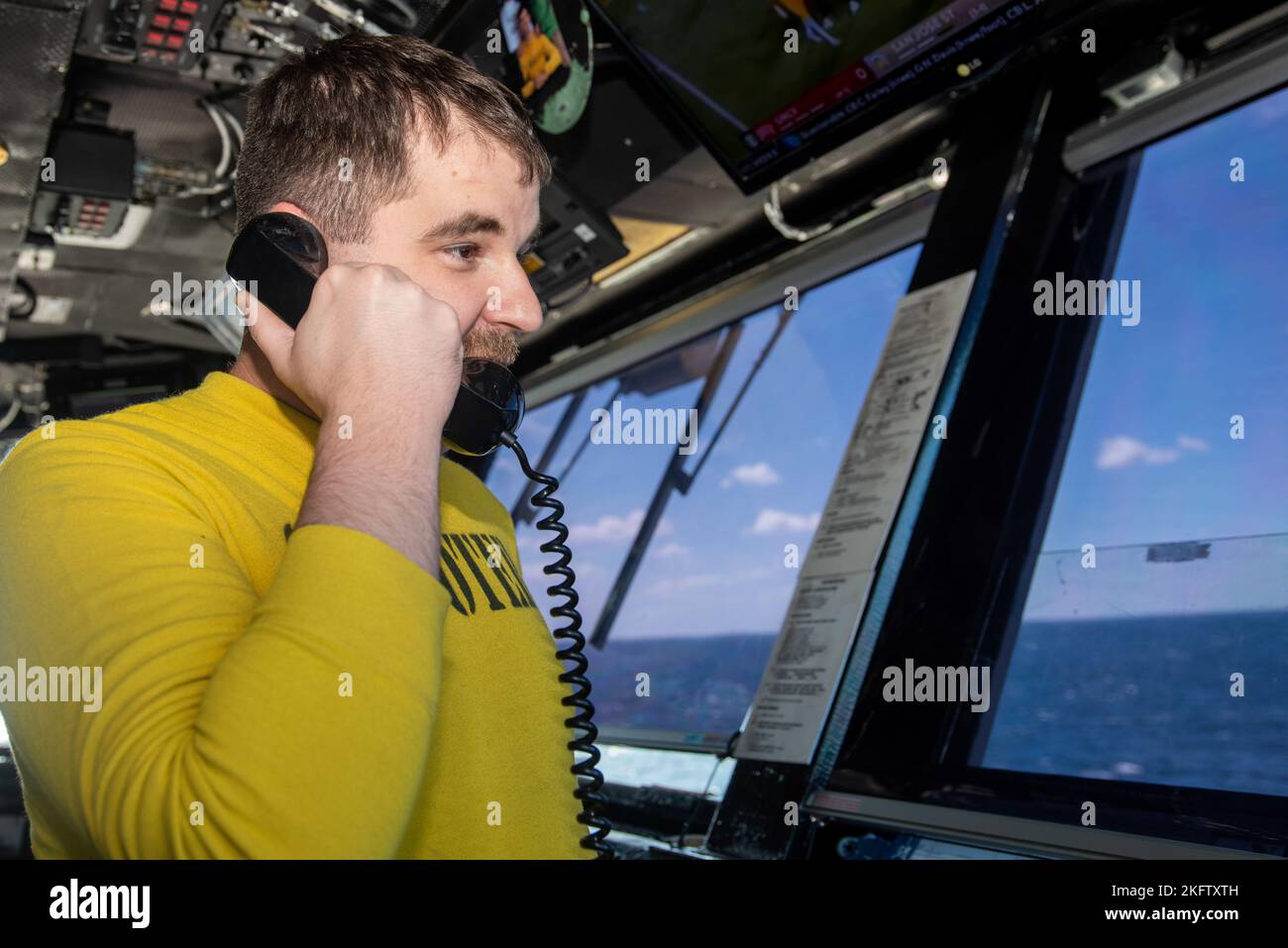 221008-N-WU964-1074 SEA OF JAPAN (Oct. 8, 2022) Lt. Cmdr. Joshua Bryan ...