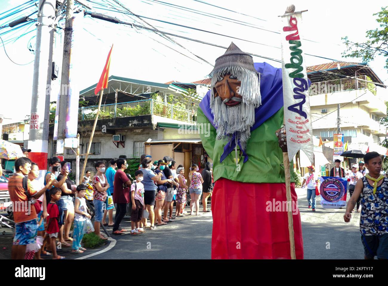Angono, Rizal, Philippines. 20th Nov, 2022. The parade of the giant ...