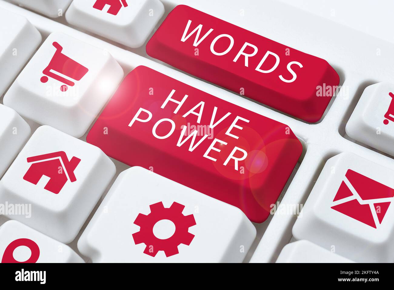 Conceptual display Words Have Power. Word Written on Energy Ability to ...