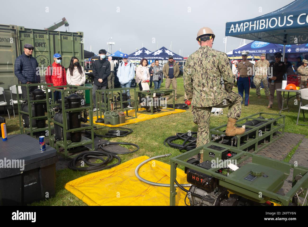 221008-M-BQ292-1149 (Oct. 8, 2022) U.S. Navy Amphibious Construction ...