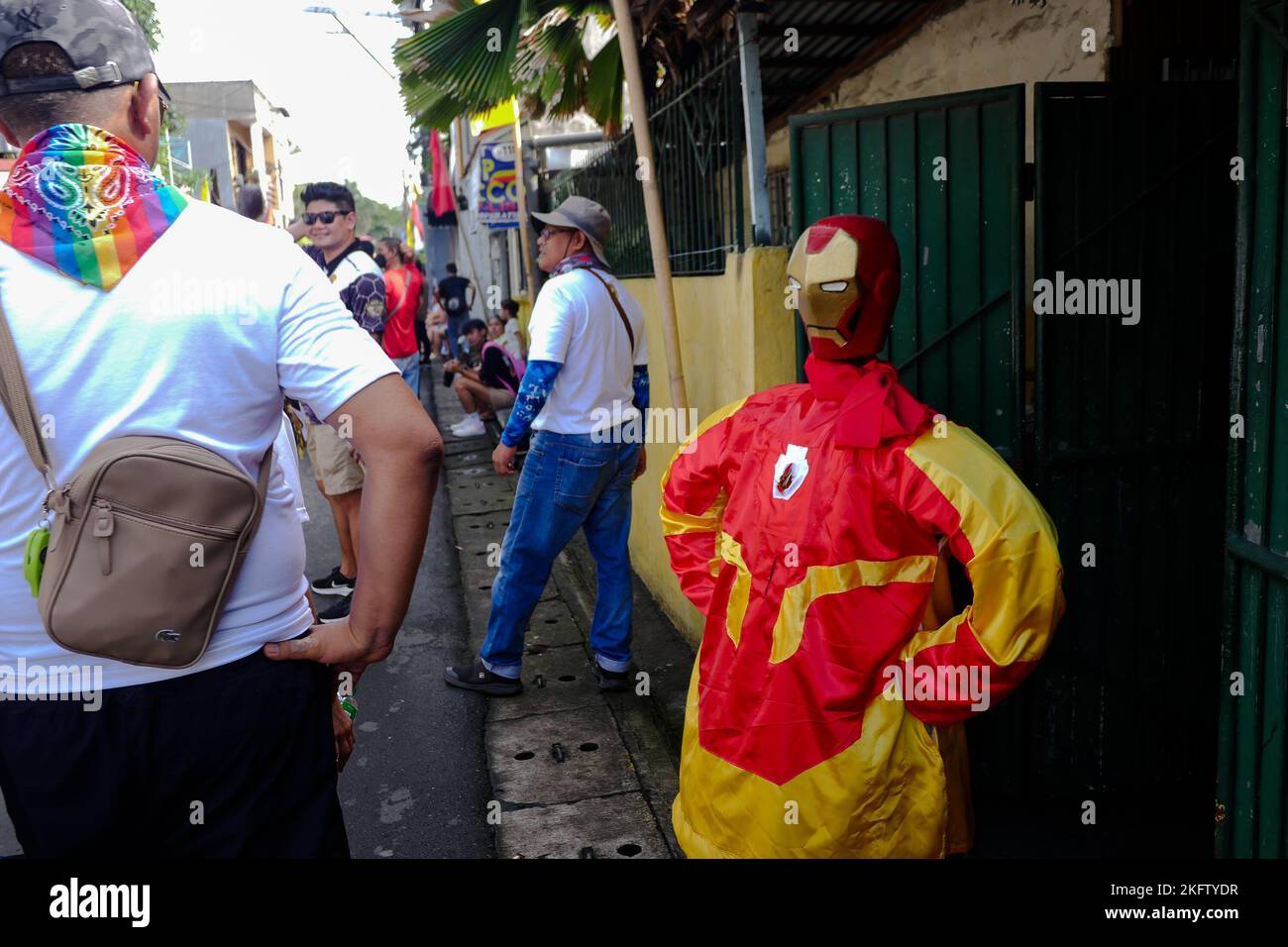 Angono, Rizal, Philippines. 20th Nov, 2022. The parade of the giant ...