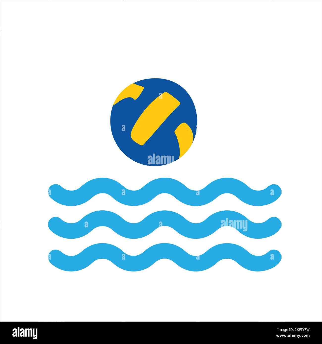 Waterpolo play Stock Vector Images - Alamy