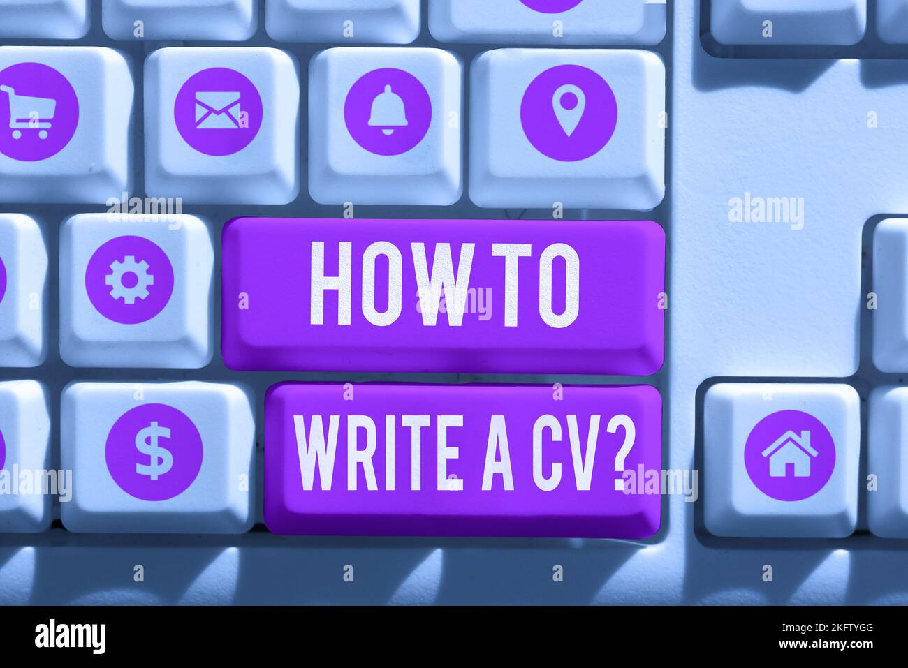 Conceptual display How To Write A Cv. Internet Concept Recommendations ...