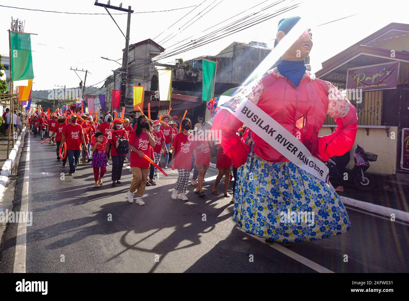 Angono, Rizal, Philippines. 20th Nov, 2022. The parade of the giant ...