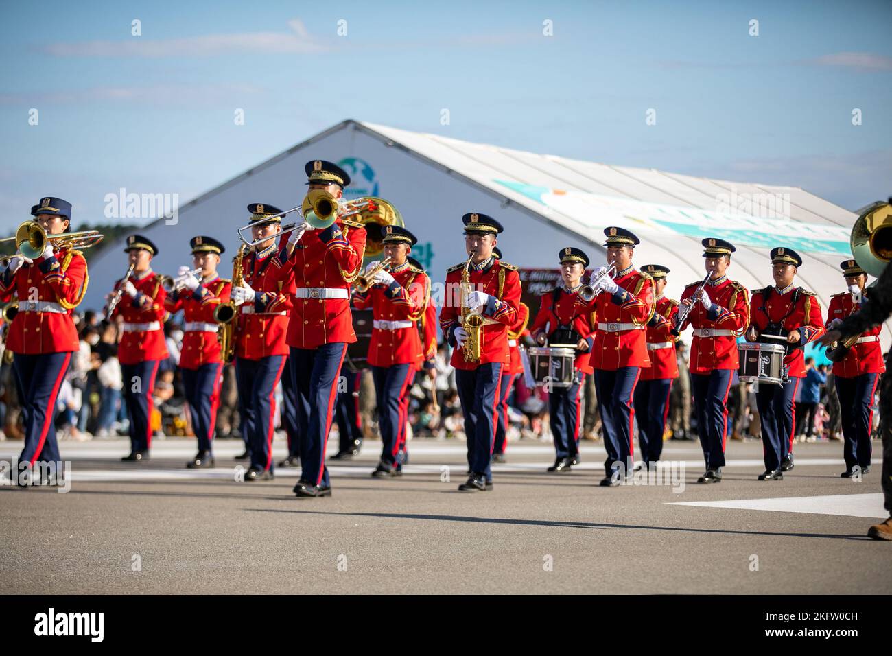 Republic of Korea Army Band performs at the Gyeryong World Military ...