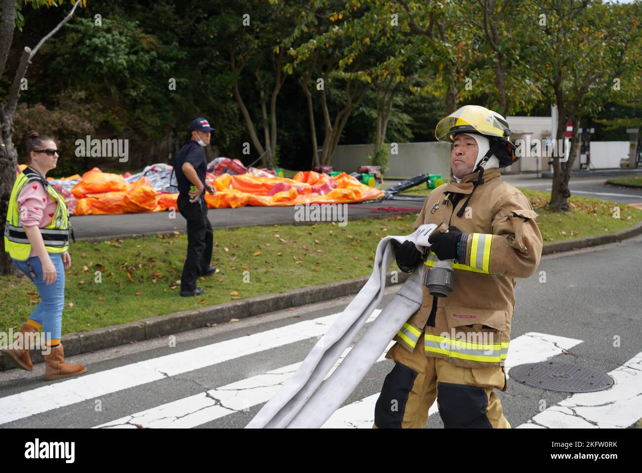 YOKOSUKA, Japan (Oct. 8, 2022) — Members of Commander, Navy Region ...