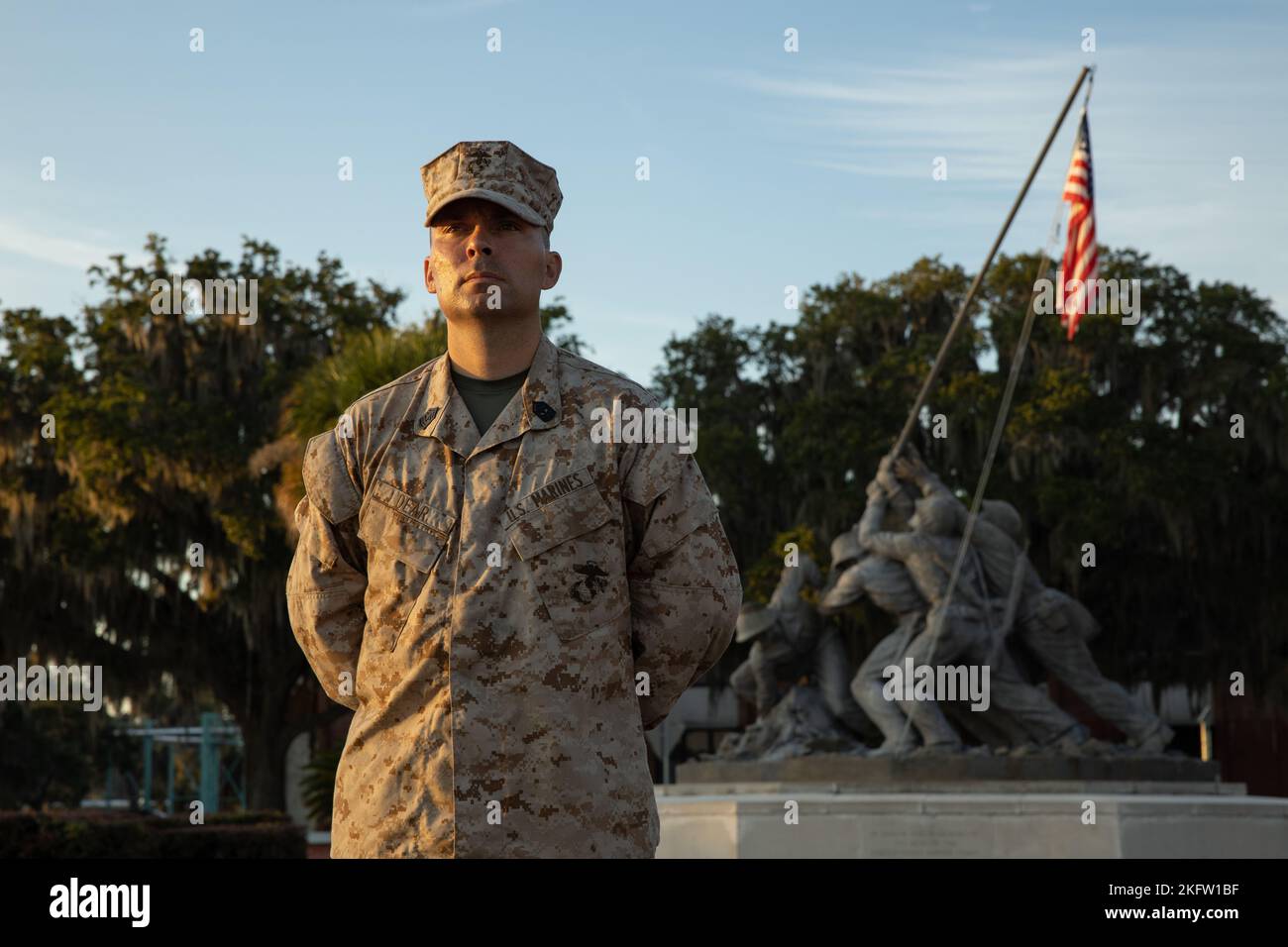 1st Sgt. Brian R. Dear, Company 1st Sgt. with Fox Company, 2nd Recruit ...