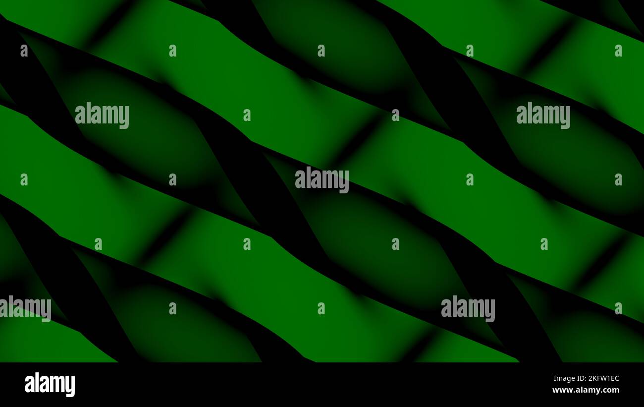Background abstract 8K green light green dark green black white waves ...