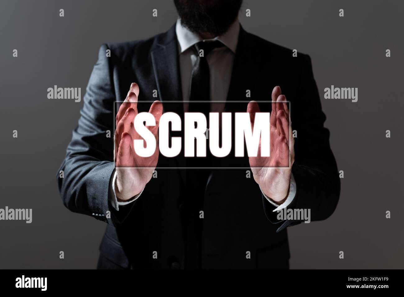 Inspiration showing sign Scrum. Business showcase handwriting as ...
