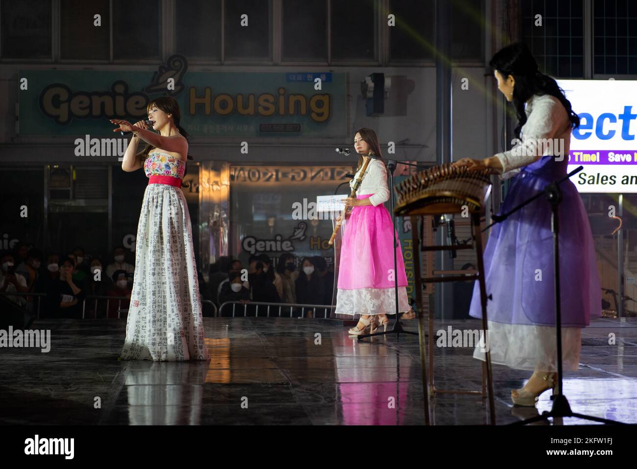 Musical group “Lucid” performs a fusion of modern and classic Korean ...