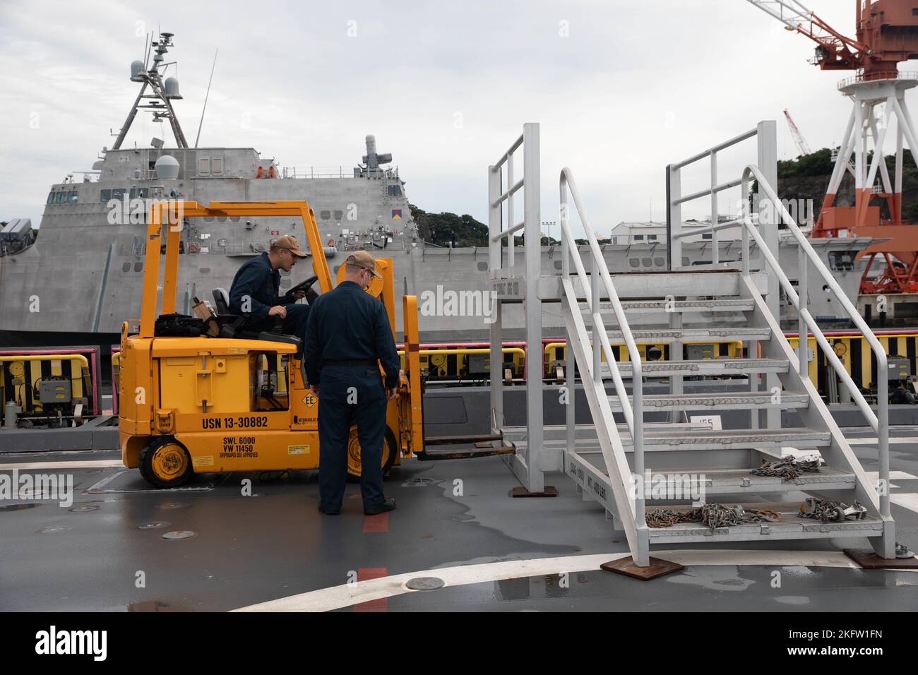 YOKOSUKA, Japan (Oct. 8, 2022) – Gunner’s Mate 1st Class Daniel Baca ...
