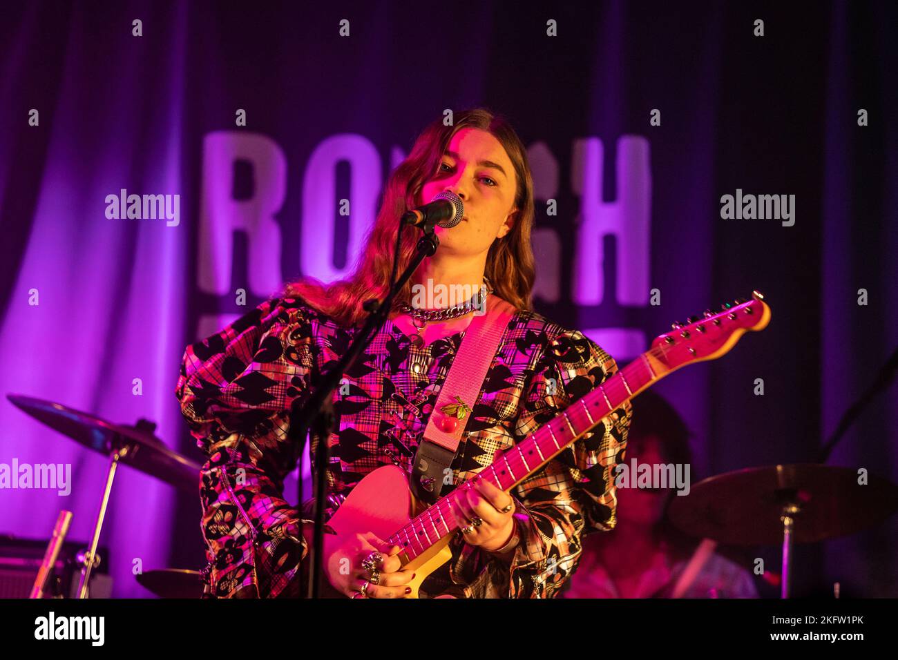 Wet Leg performing live in London in April 2022 Stock Photo - Alamy