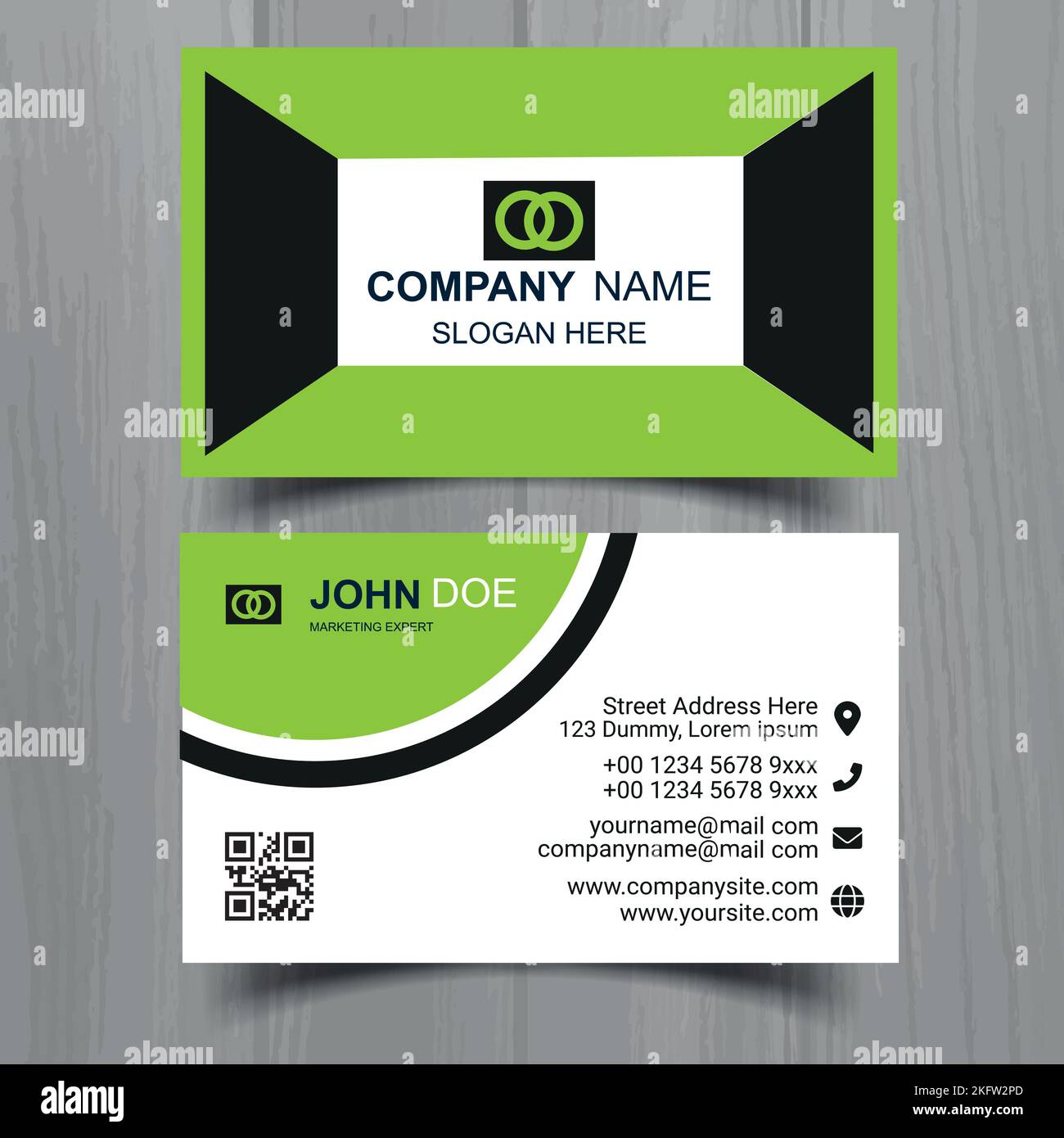 Professional business card design template Stock Vector Image & Art - Alamy Professional business card design template Stock Vector Image & Art - Alamy