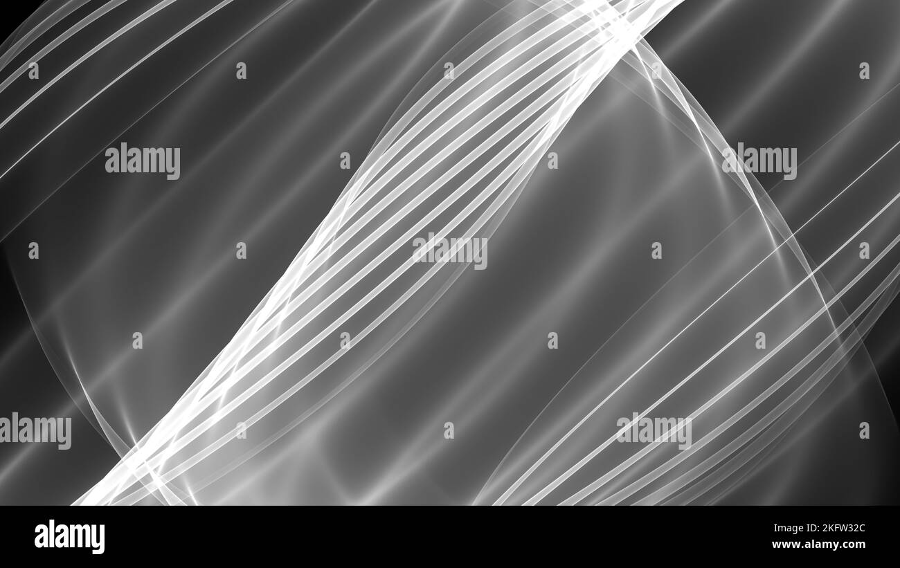 Background abstract 8K monochrome, black, white, gray ray, spiral ...