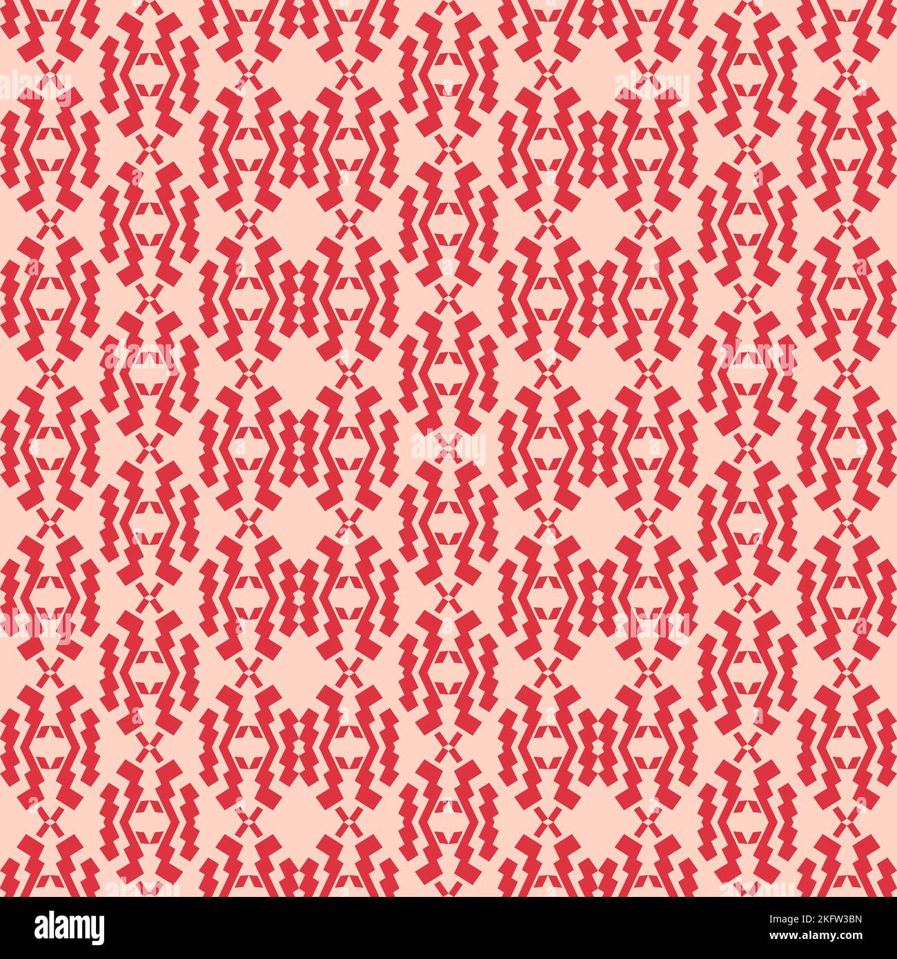 Seamless pattern in the trendy red color of 2023. The tiles can be ...