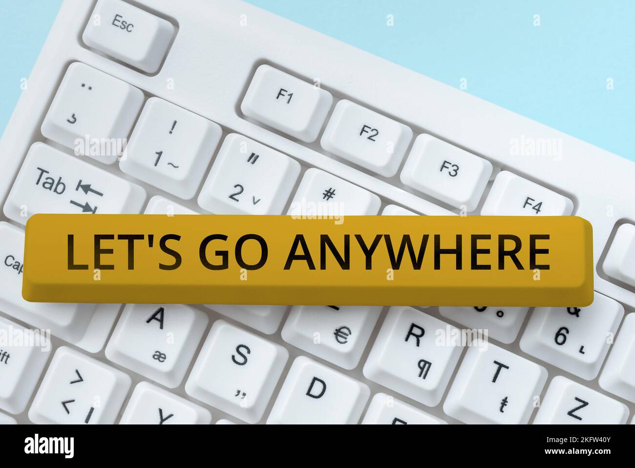 Writing displaying text Let's Go Anywhere. Business showcase visit new ...