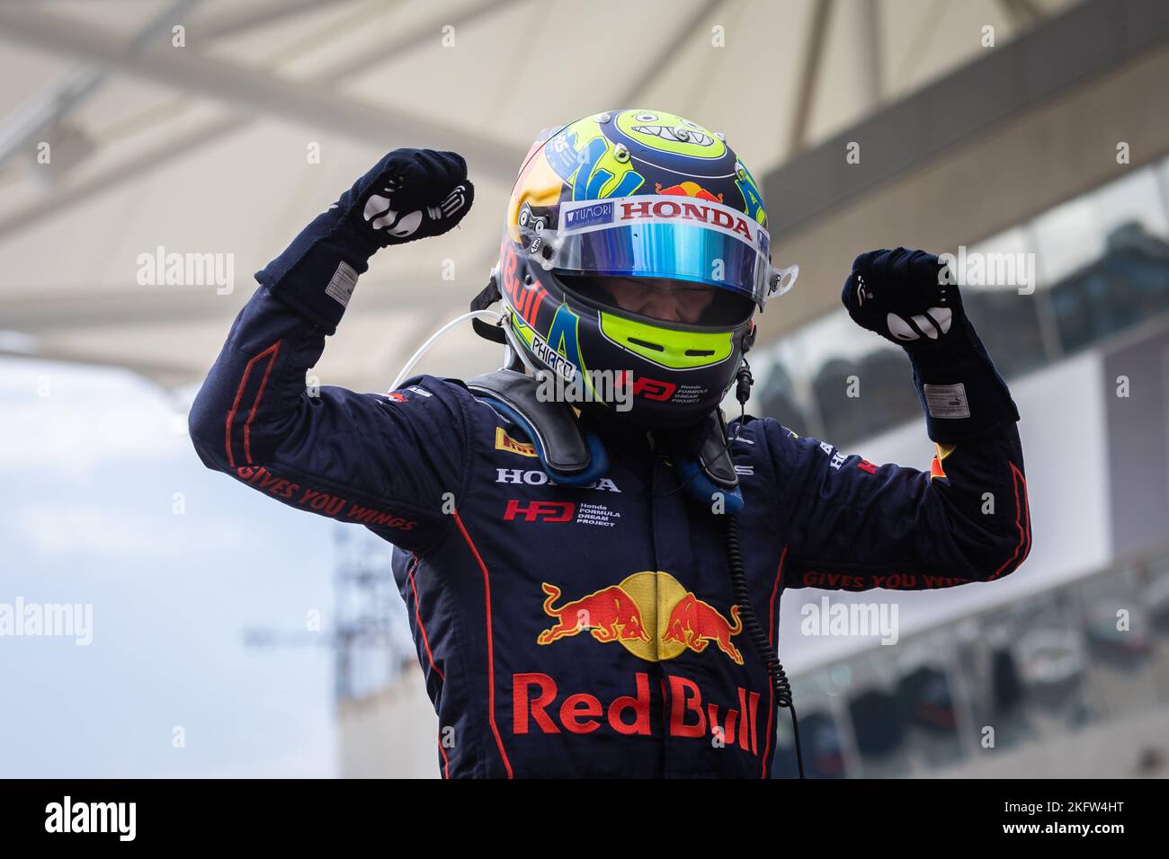 Yas Island, Abu Dhabi - 20/11/2022, IWASA Ayumu (jpn), DAMS, Dallara F2 ...