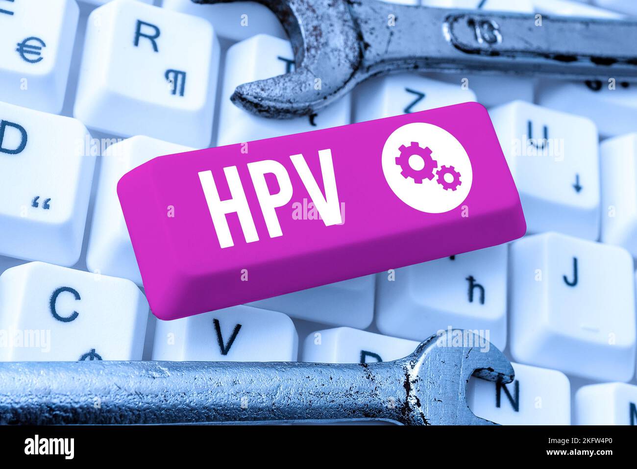 Hand writing sign Hpv. Word for Group of viruses that affect your skin ...