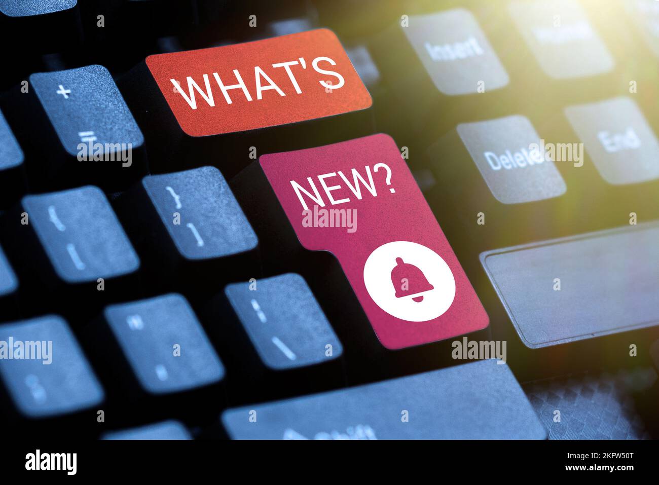 Text showing inspiration What's New. Word Written on Asking about ...