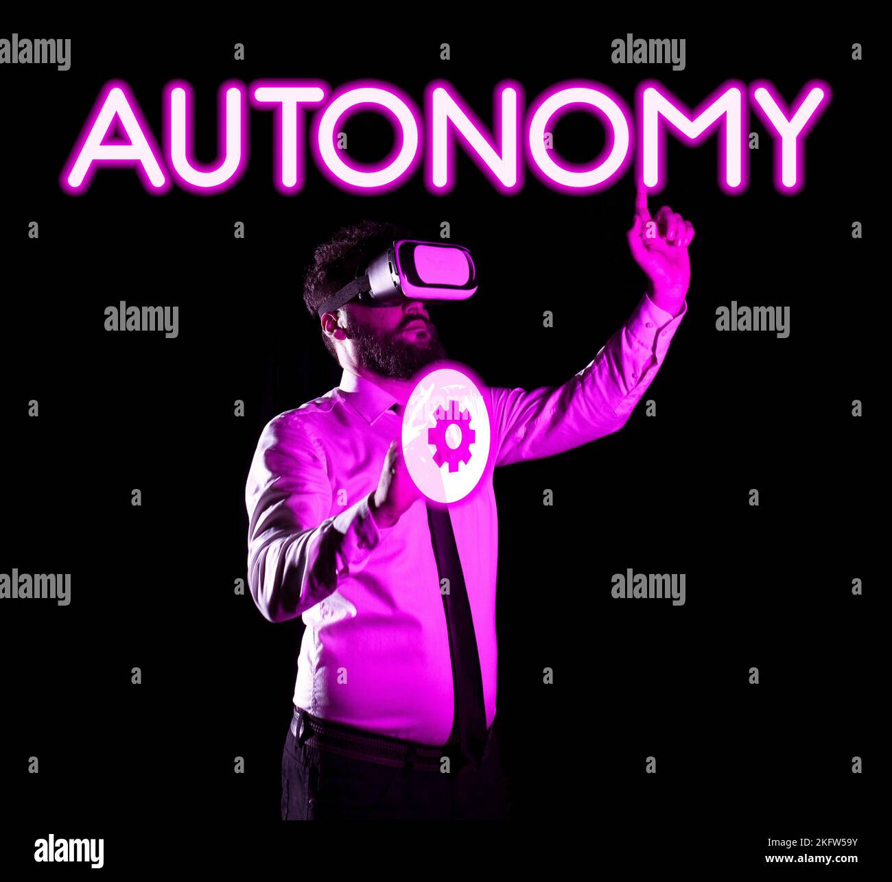 Text caption presenting Autonomy. Word for vehicle that can guide ... Text caption presenting Autonomy. Word for vehicle that can guide ...