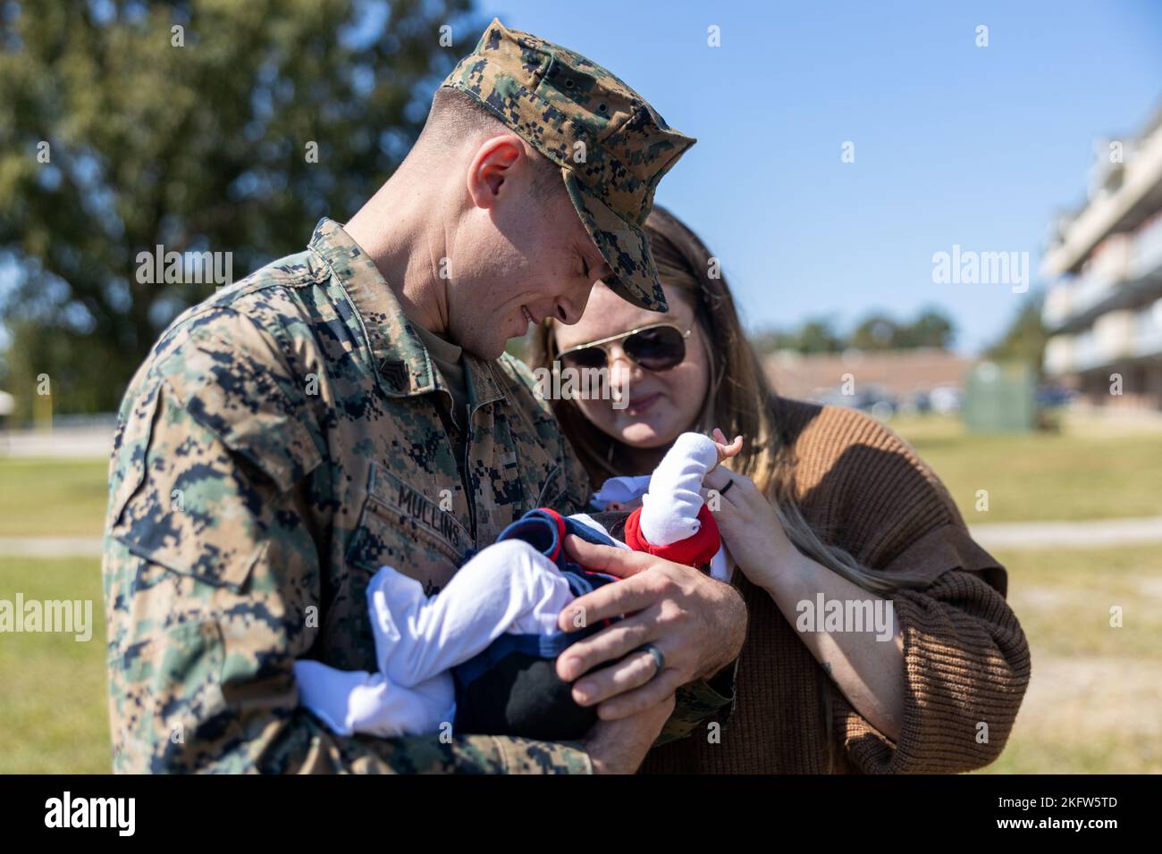 U.S. Marine Corps Sgt. A Mullins, a Lynchburg, Ohio native and infantry ...
