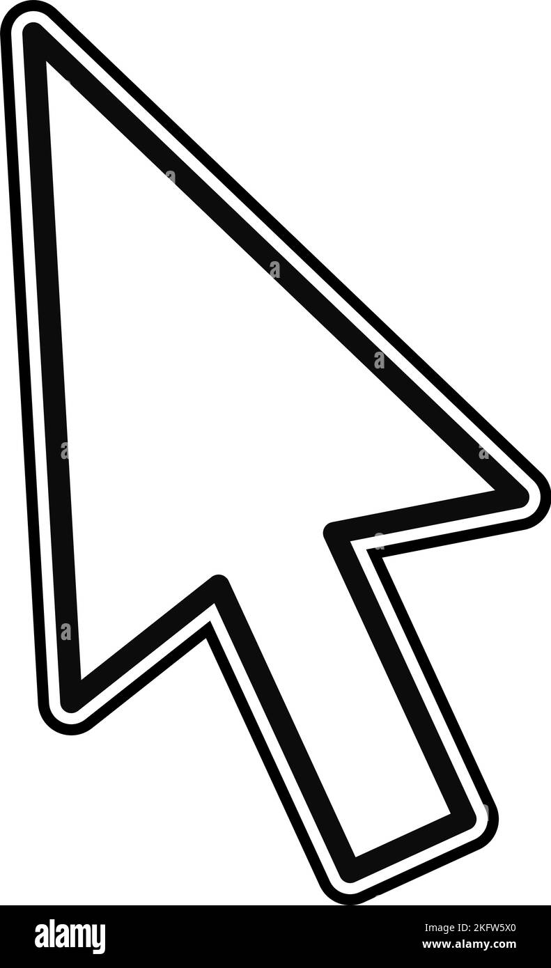 Symbol mouse Black and White Stock Photos & Images - Alamy