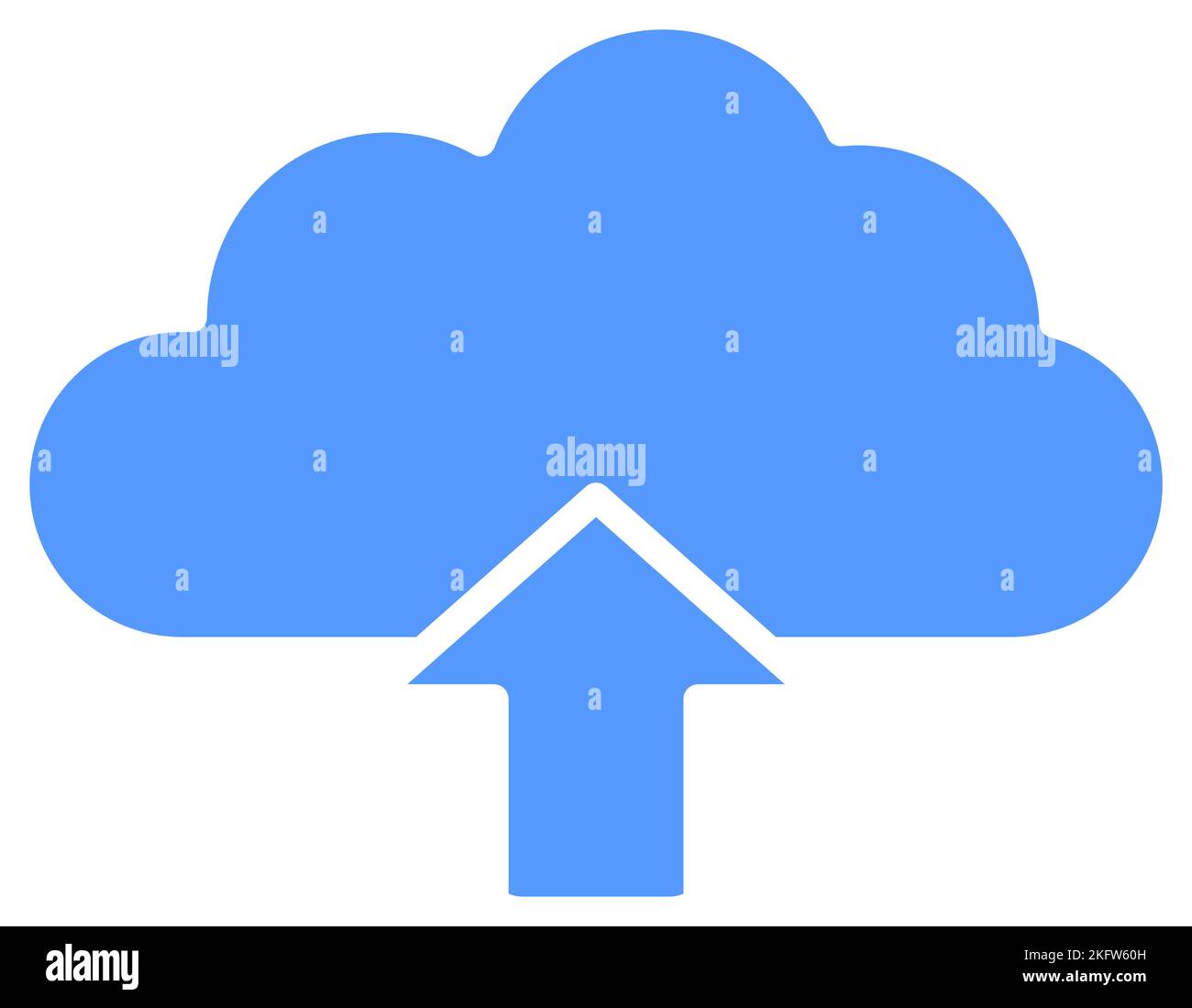 Cloud upload icon, cloud icon with an arrow up Stock Vector Image & Art - Alamy