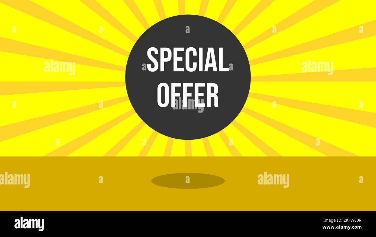 Special offer, banner for promotions and offers Stock Vector Image ...