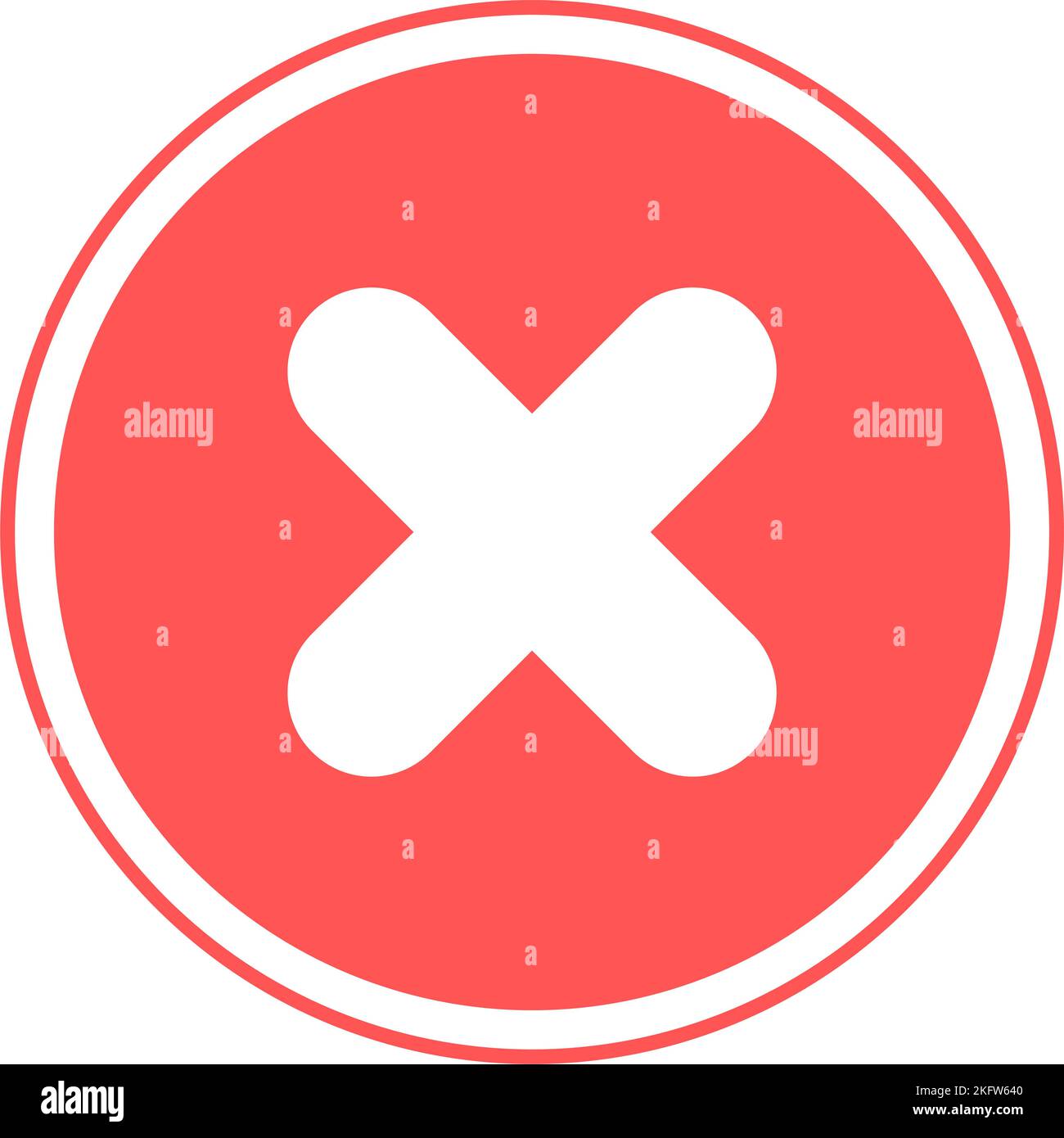 Error icon, Problem icon, close button, delete button Stock Vector ... Error icon, Problem icon, close button, delete button Stock Vector ...