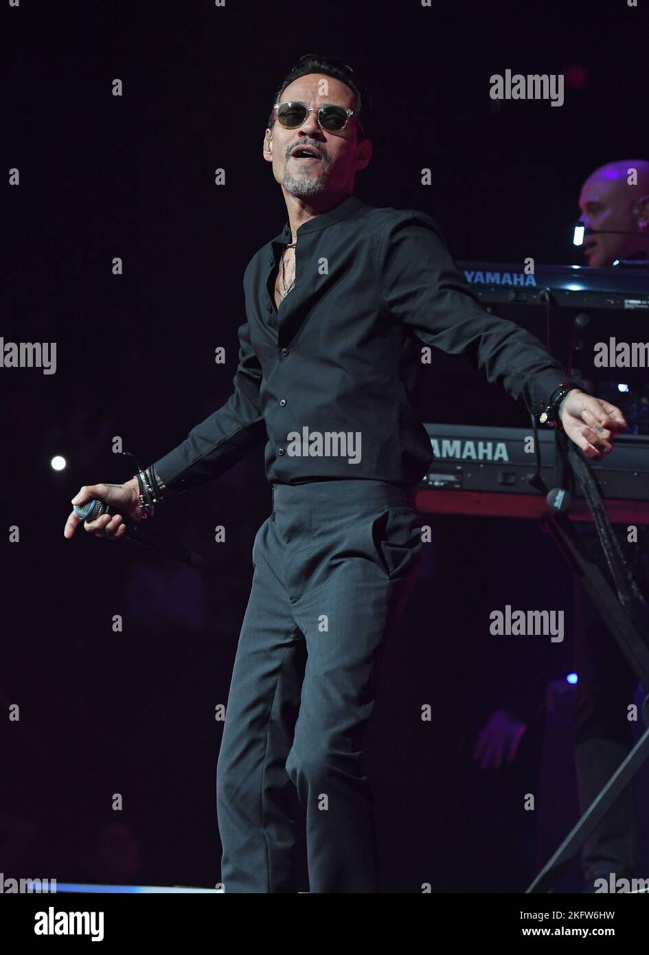 Miami, FL, USA. 19th Nov, 2022. Marc Anthony performs during the ...