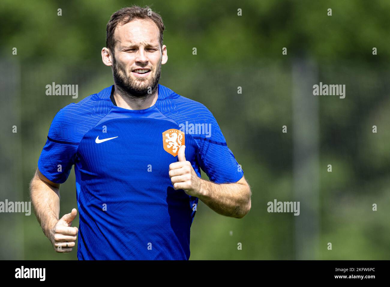 DOHA, 20-11-2022 Oranje in Qatar. Team Netherlands preparing for the ...