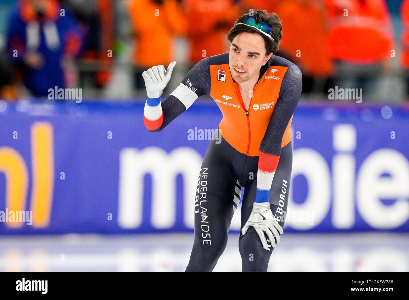 HEERENVEEN, NETHERLANDS - NOVEMBER 20: Patrick Roest of The Netherlands ...